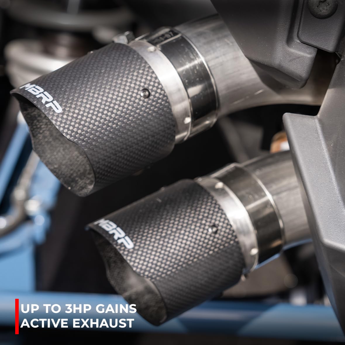 MBRP SXS Chambered Core Slip On Exhaust Muffler, Fits Polaris RZR Pro ...